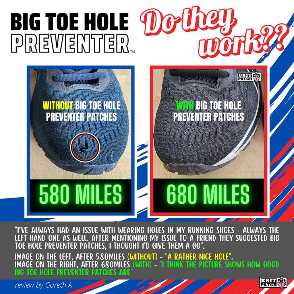 Big Toe Hole Preventer