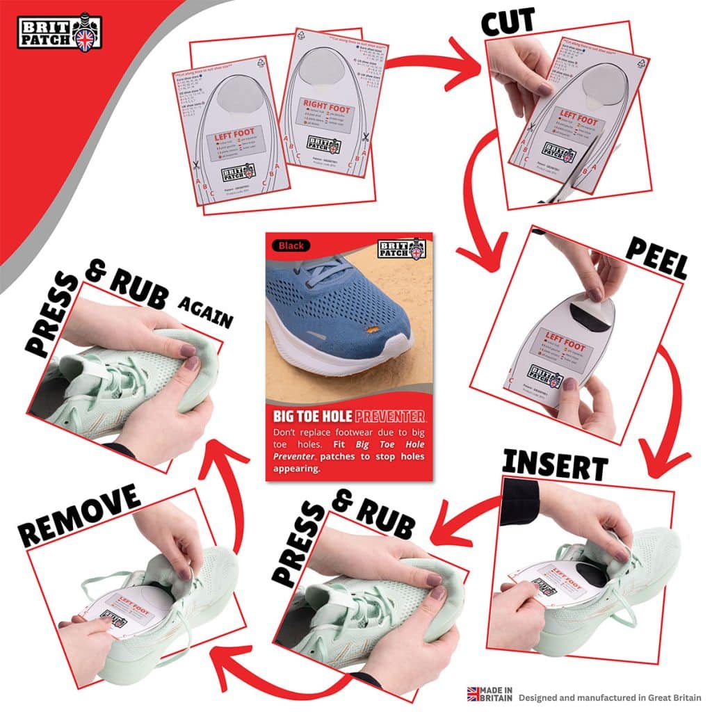 Big Toe Hole Preventer